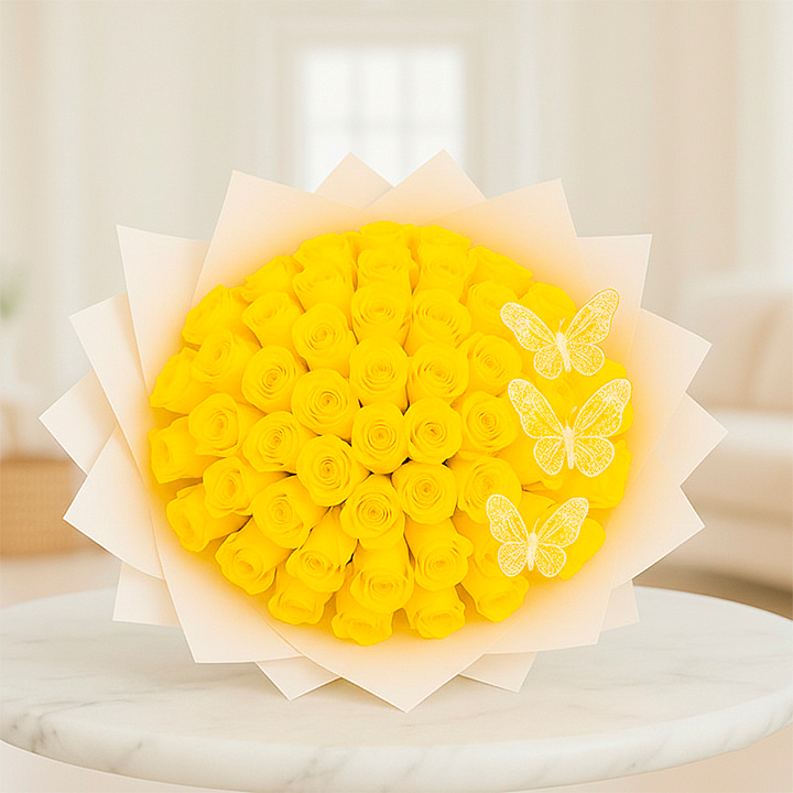 Buchón Amarillo en México, México | Florerias México | Flores a Mexico