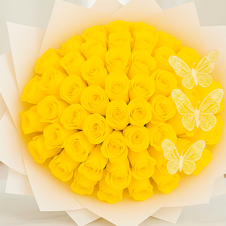 Buchón Amarillo en México, México | Florerias México | Flores a Mexico