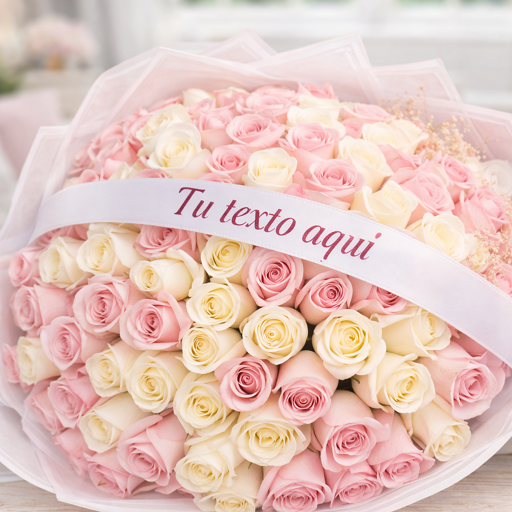 Buchón Personalizado en México, México | Florerias México | Flores a Mexico